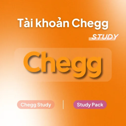 Tài khoản Chegg Study 1 tháng - Astorevn.com - Cung cấp tài khoản, key bản quyền, khoá học